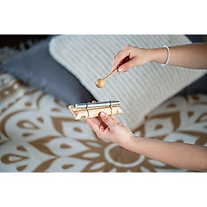 Energy Chime with Mallet For Meditation, Sound Healing, Yoga and Classrooms — Long Resonance Pure Tone