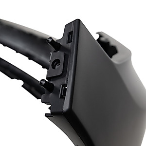 Evan Fischer Front Bumper Cover Compatible With 2013-2018 Ram 1500, Fits 2019-2023 1500 Classic, Primed For Models With One Piece Bumper Type, Ram Logo on Grille, With Fog Light Holes