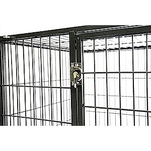 Homey Pet 43" Stackable Heavy Duty Cage W/Feeding Door, Casters and Tray