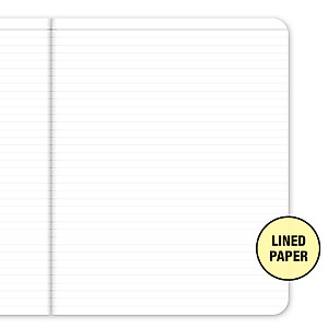 Elan Publishing Company Field Notebook/Journal - 8"x10" - Ikat Covers - Lined - Pack of 5