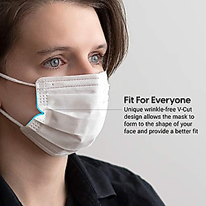 IRIS USA EZFM-L7 Disposable Earloop Face Resealable