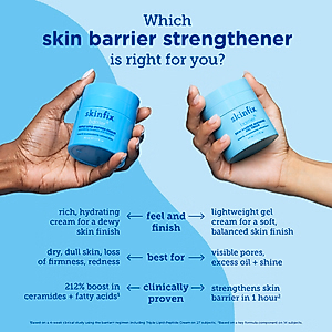 Skinfix Barrier+ Triple Lipid-Peptide Cream: Enriched with Lipids, Peptides, Hyaluronic Acid, and Shea Butter for Brightening, Firming, and Plumping, 3 oz