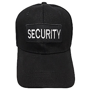 Trade Winds Security Guard Officer Cap hat Embroidered Black