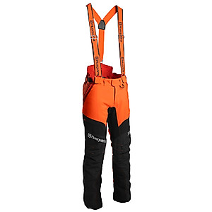 Husqvarna 598967054 Chainsaw Pant, Large 36" - 38" Waist, Orange
