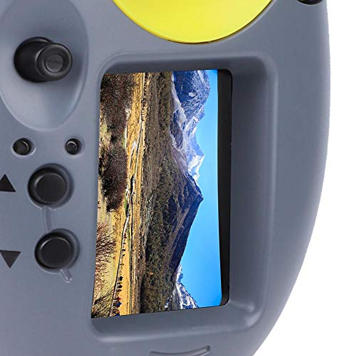 Vifemify Children Camera High Definition Dustproof Anti‑Fall Cartoon Mini Kid Camera Gray Toddler Camera Kids Camera Toy Camera