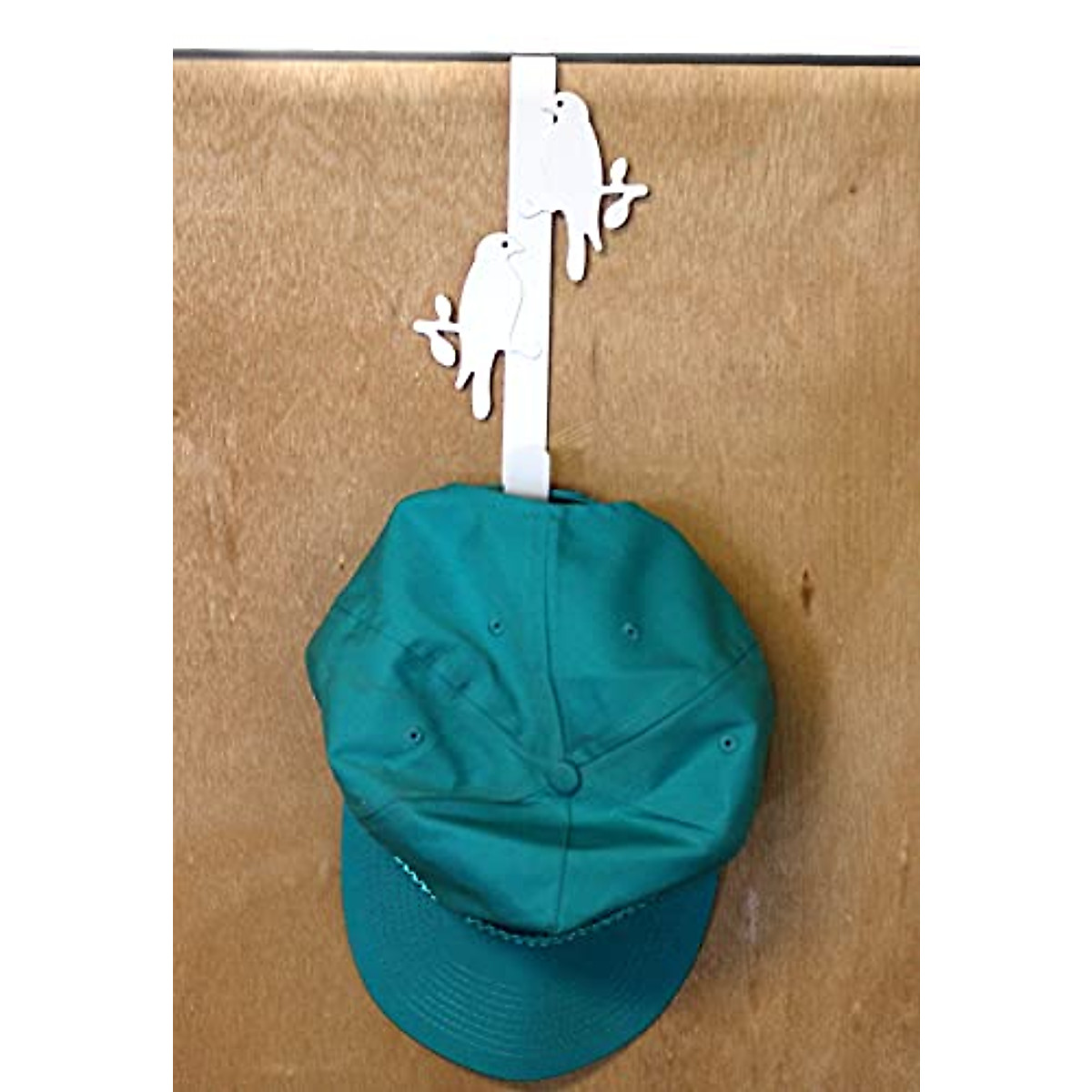 Bird Over The Door Hook - Coat Multi Purpose Organizer Hanger for Doors Door Mount Towel Hanger Towel Hooks for Bathroom Kitchen Beach Towels Bathrobe Swimsuit Door Mount Pool Towel Rack White