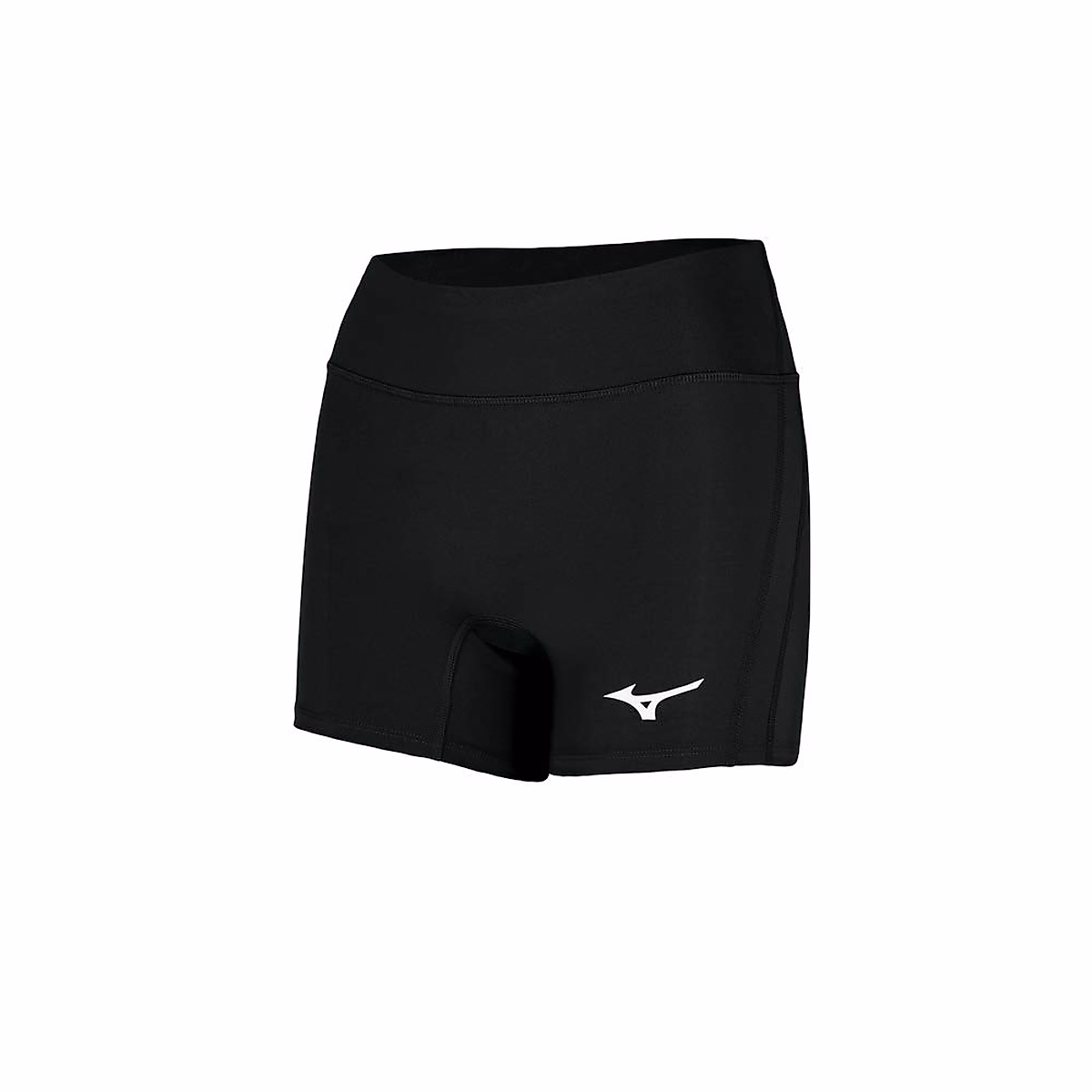 Mizuno Women's Elevated 4" Inseam Volleyball Short, Black, X-Small