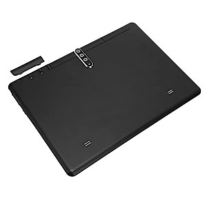 Naroote 10.1in Tablet, for Android11 100‑240V 1960x1080IPS Calling Tablet 2.4 5G Dual Band WiFi 4GB 64GB for Study (US Plug)