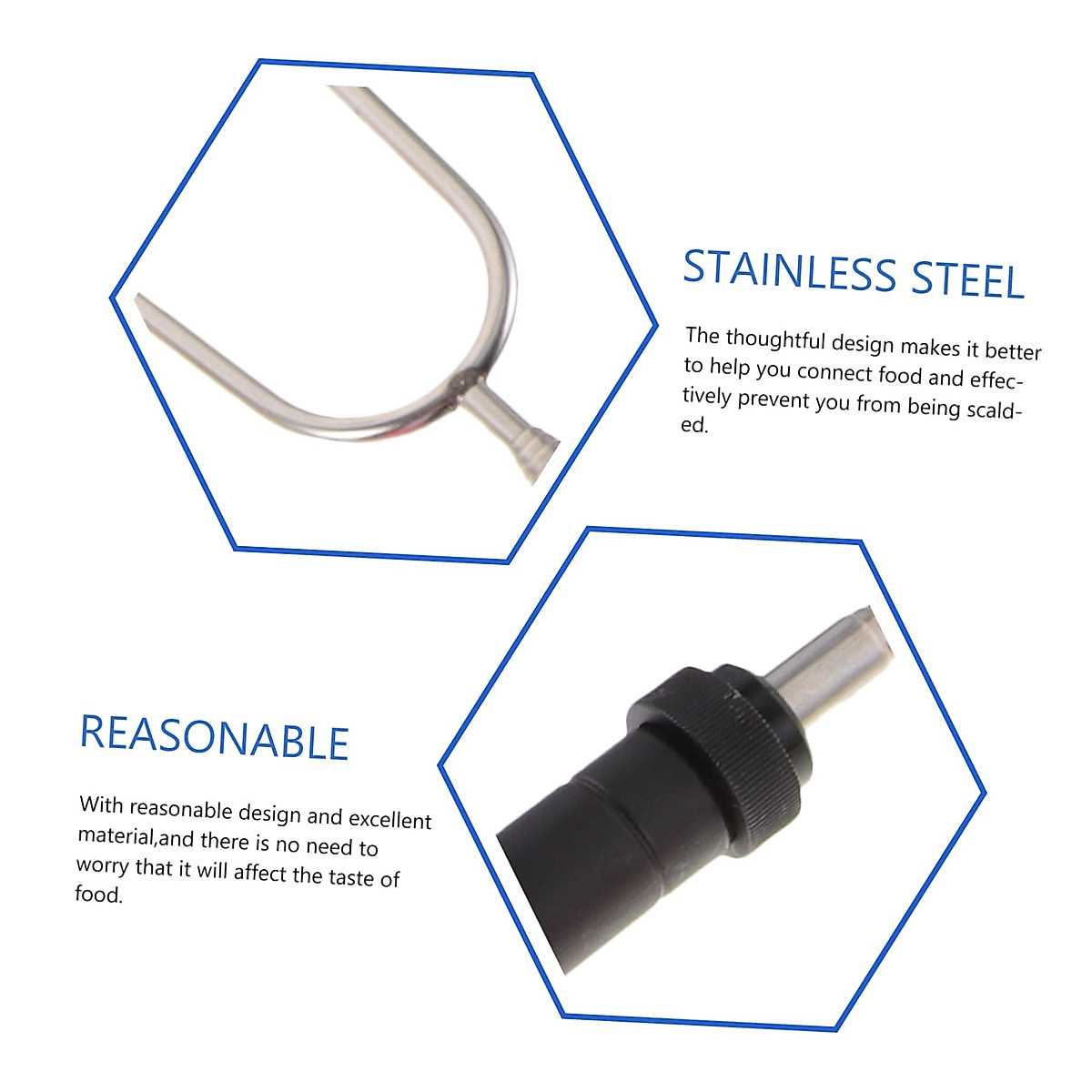 10 Pcs Telescopic Barbecue Fork Barbecue Forks Meat Skewers Barbecue Tool Outdoor Bbq Tool Home Roasting Fork Barbecue Supplies Grill Skewers Camping Accessories Cooking Metal Fork