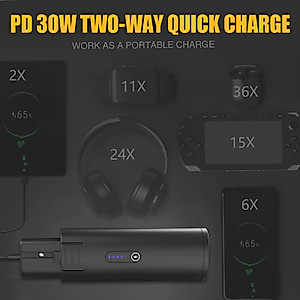 VTOMAN 1/2 Inch Car Impact Wrench, 516 FT-LBS Powerful Performance, Forward & Reverse, LED Light, Wide Application, 18-Month Warranty