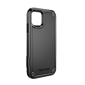 Pelican iPhone 11 Pro Max Case, Shield Case - Military Grade Drop Tested – with Kevlar brand fibers, TPU, Polycarbonate Protective Case for Apple iPhone 11 Pro Max (Black)