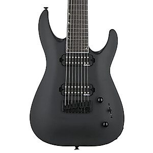 Jackson JS Series Dinky JS32-8 - Satin Black with Amaranth Fingerboard
