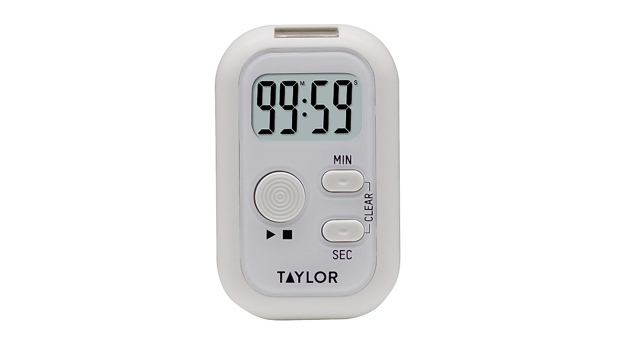 Taylor Multi-Alert Digital Timer with Sound, Light & Vibration