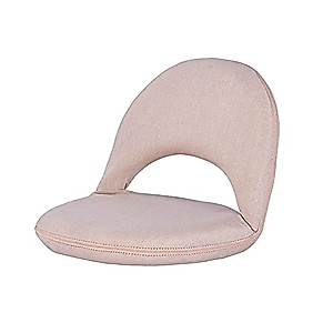 GYDJBD Lazy Sofa Tatami Folding Cushion Sofa Foldable Single Small Sofa Bed Living Room Esports Game Seat Home Chair (Color : Beige)