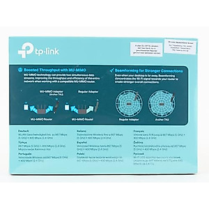 TP-Link Archer T4U Wireless Dual Band USB Adapter