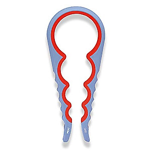 Meat Red Jar Opener – Safe Manual Bottle Opener, Comfortable Grip, Food Safe – Color Coded Kitchen Accessories