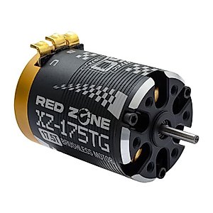 Hi-Tec Red Zone XZ-175TG (17.5T) 50th Anniversary Model Brushless Motor Genuine Japanese Product XZ-TG Series RC Touring Car ESC Compatible with Sensors 61166