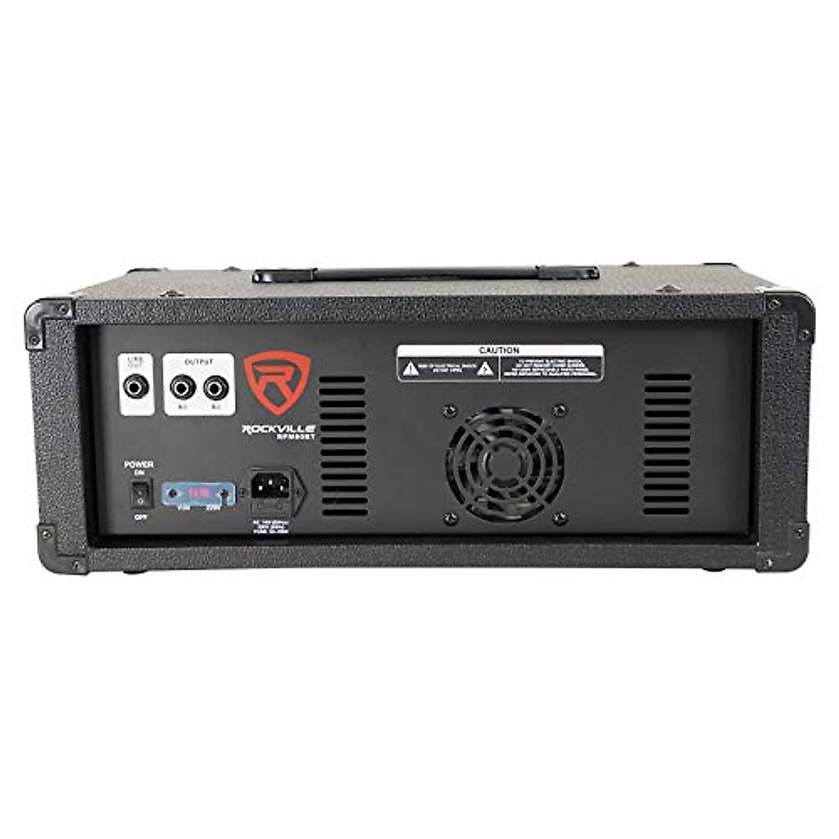 Rockville RPM80BT 2400w Powered 8 Channel Mixer/Amplifier w/Bluetooth/EQ/Effects