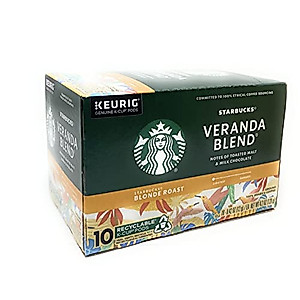 Starbucks Veranda Blend Blonde Roast K-Cup pods - 10 count