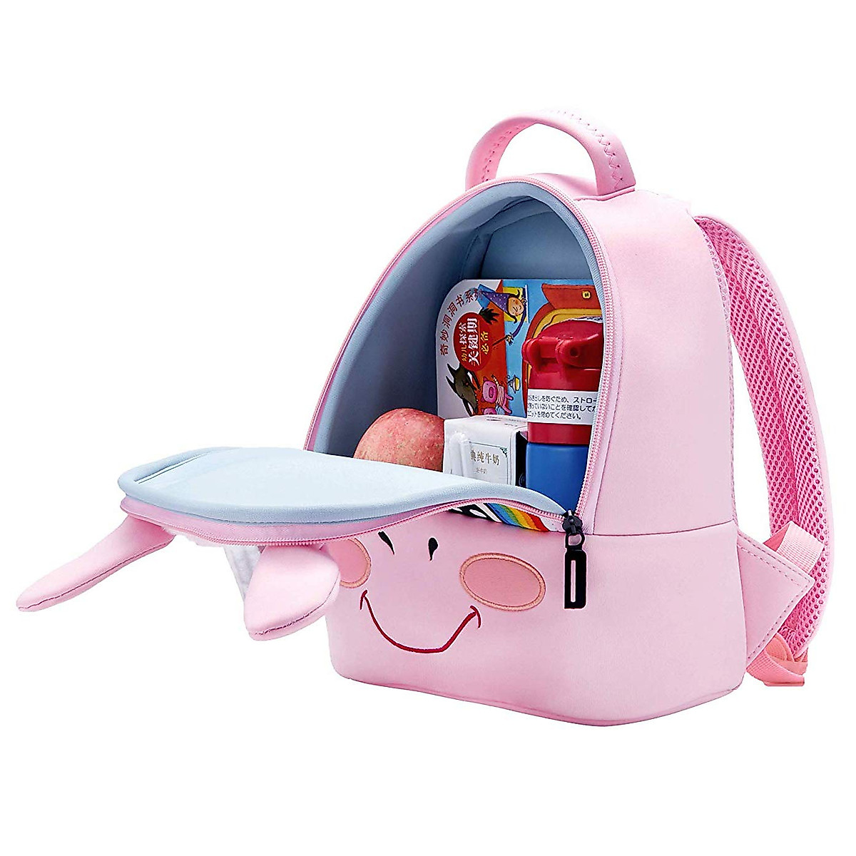 Suerico Baby Backpack Toddler Backpack Preschool Bookbag for Kids Girl Boy(Pink Unicorn)
