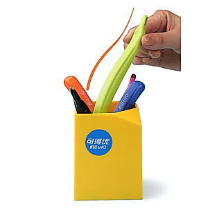 Staple Remover Professional Magnetic Easy Staple Removers Stapler Remover Staple Remover Tool Staple Puller Paper Book Remover Pen-type Staple Pullers for Office School Home (Black)