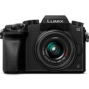 Panasonic Lumix G7 4K Digital Camera with Lumix G Vario 14-42mm Lens(Renewed)