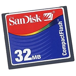 SanDisk 32 MB CompactFlash Card