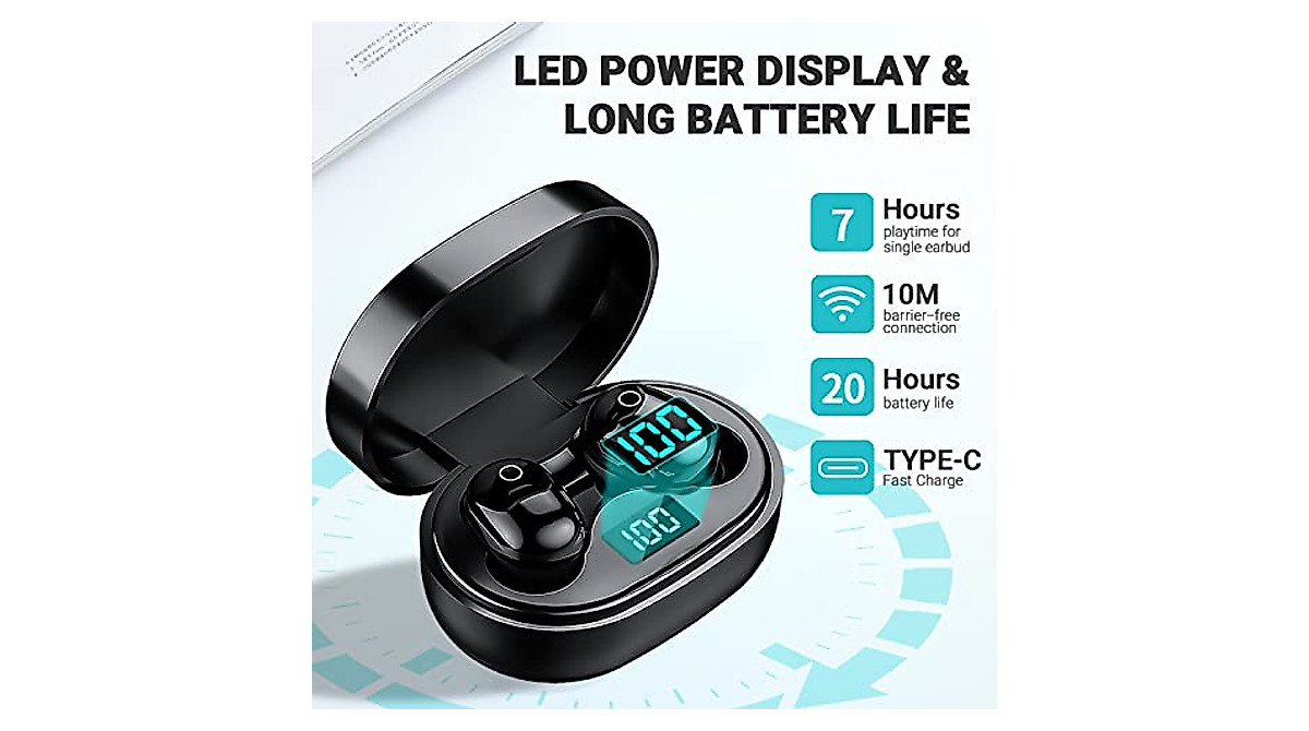 KO-STAR True Wireless Earbuds - HiFi Sound & 20H Playtime