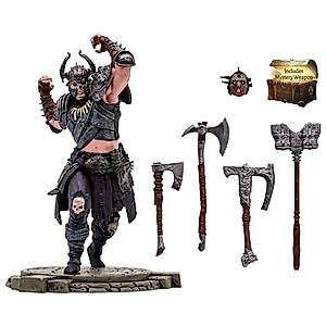 McFarlane Toys - Diablo IV Death Blow Barbarian (Common) 1:12 Scale Posed Figure