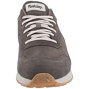 FootJoy Men's Contour Jogger Golf Shoe, Charcoal, 12 Wide