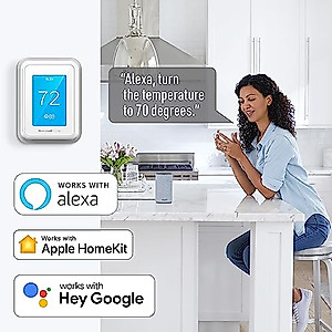 Honeywell Home RENEWRCHT9610WF T9 Smart Thermostat with Smart Room Sensor (Renewed)