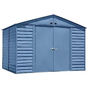 MDMprint 10x8 Select Steel Storage Shed, Blue Grey, SCG108BG-A
