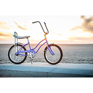 Schwinn Fair Lady Cruiser Bike, 20-Inch Wheels, Purple