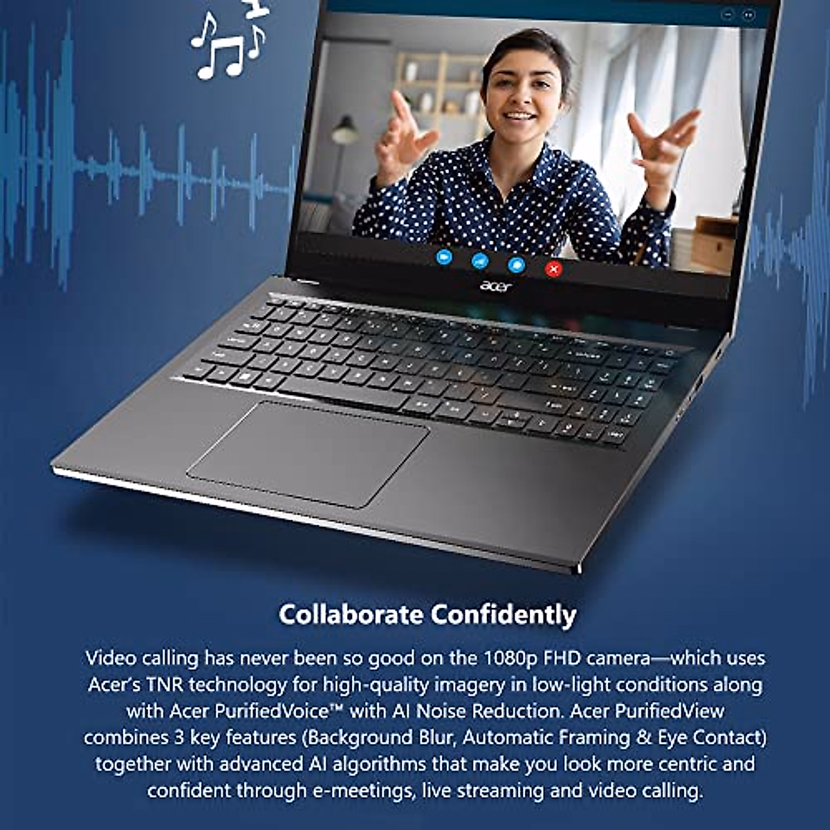 Acer Aspire 5 Slim Laptop | 15.6" FHD (1920 x 1080) IPS | Intel Core i7-1355U | NVIDIA GeForce RTX 2050 | 16GB DDR4 | 1TB Gen 4 SSD | Wi-Fi 6E | USB4/Thunderbolt 4 | Backlit KB | A515-58GM-76KW, Gray