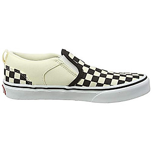 Vans YT Asher Trainers, Multicolour Checkers Black Natural Ipd, 5 US Unisex Big Kid