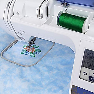 Threadart Polyester Machine Embroidery Thread By the Spool - No. 148 - Christmas Red - 1000M - 40wt - Hundreds of Color Options