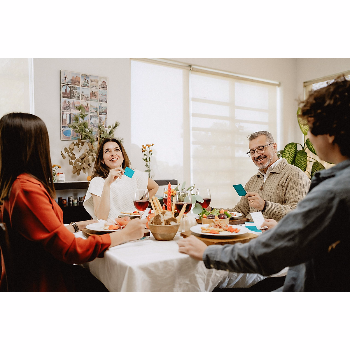 {THE AND} Family Edition - 199 Family Conversation Cards to Strengthen Relationships - Questions for Families to Get Everyone Talking - Fun Family Bonding Game at Dinner or Game Night By The Skin Deep