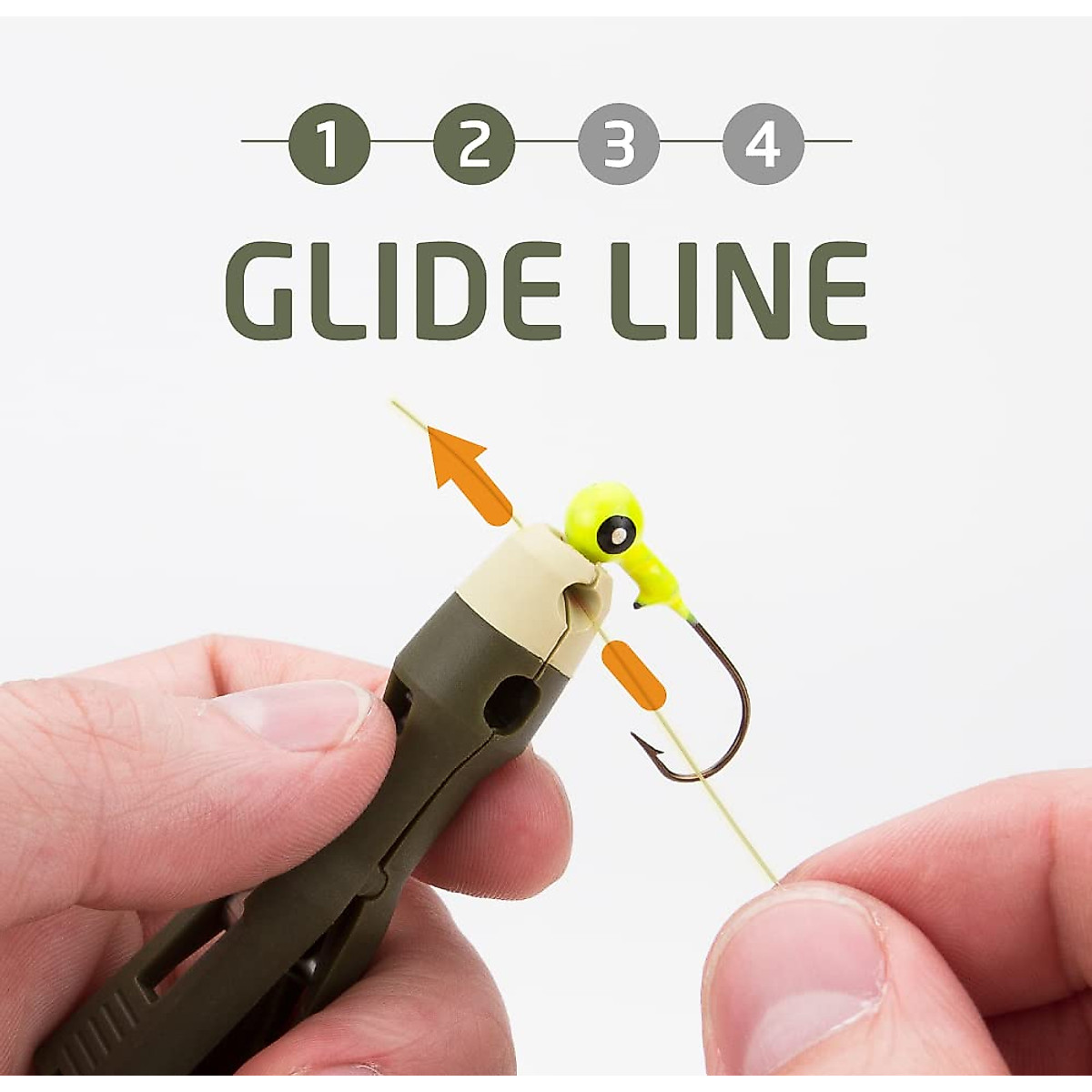 TYEPRO Fishing Knot Tying Tool/Jig Head and Hook Eyelet Grip/Line Threader/Clipper for Shaky Hands and Poor Eyesight. Tackle box Accessory.