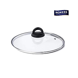 NOKESS Universal Pot Lid Knob Compatible with Crockpot Lids, Pan Lid Replacement Handle, Heat Resistant Pot Knob for Glass, Steel Lids, Easy Grip Lid Handle, Kitchen Cookware, 2.75”x1.77”