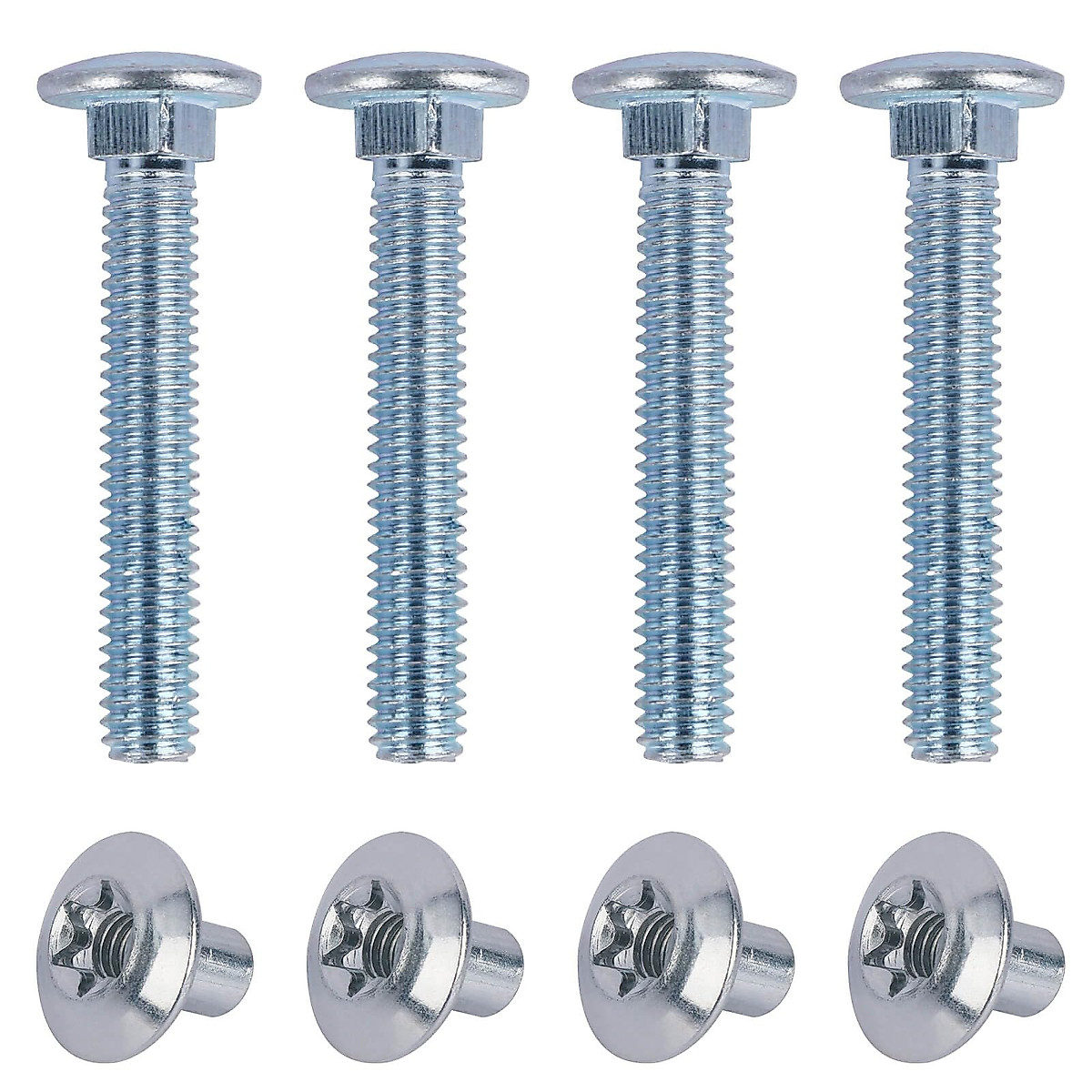Fuoequl Trailer Hasp Bolt Kit for Trailer Cam Action Hasp