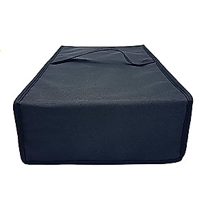 Wanty Black Nylon Dust Cover for PS5, Durable Dust Guard for DualSense 5 Console, Anti Scratch Waterproof Cover Sleeve for Horizontal PlayStation 5 Console