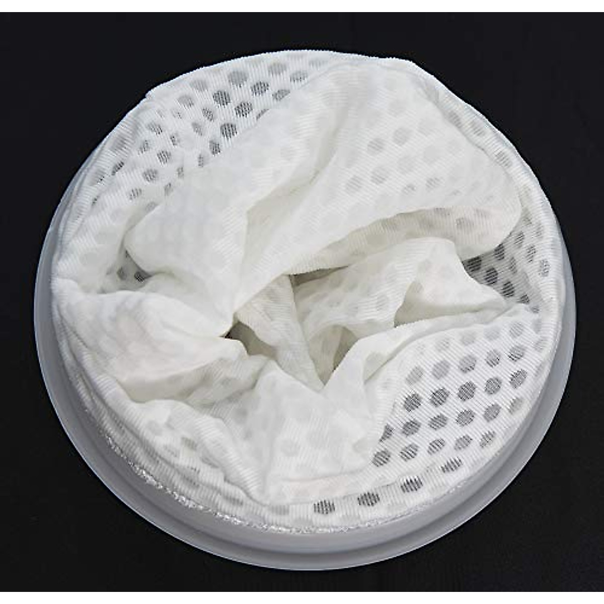 7 inch Honeycomb Filter Socks,7 inch Filter Sock for Saltwater Aquarium,7 inch Ring by 14 inch Long, (4-Pack)
