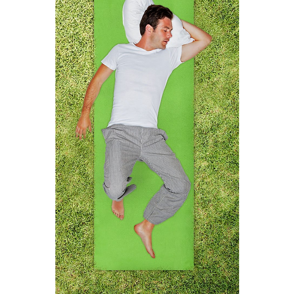 GigaTent Ultralight Foam Outdoor Camping Yoga Mat for Travelling, Camping, and Hiking Green