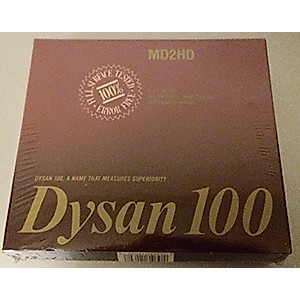 Dysan 100 5.25 MD2HD 96 TPI 10 Disks