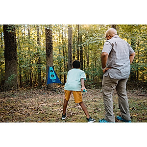 ENO - TrailFlyer Outdoor Game - Outdoor Accessories for Hiking, Camping, Beach, and Festivals - Navy/Seafoam
