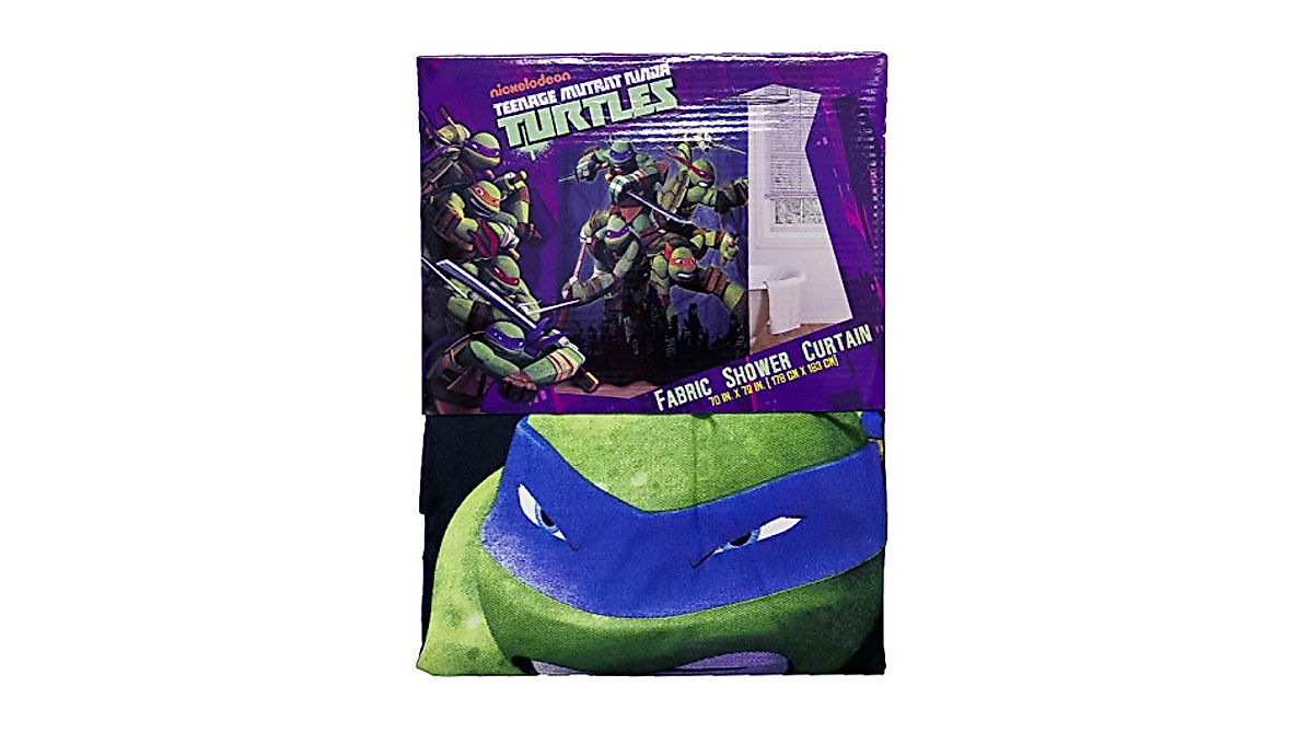 Teenage Mutant Ninja Turtles Shower Curtain - Heroes Theme