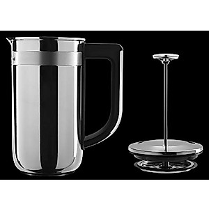 KitchenAid KCM0512SS Precision Press Coffee Maker, Stainless Steel