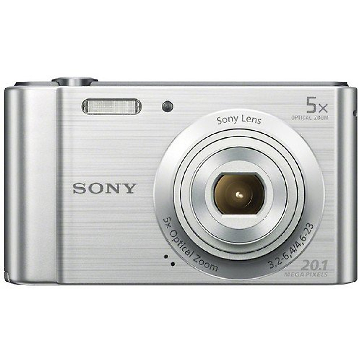 Sony Cyber-Shot DSC-W800 Digital Camera (Silver) + Deal-Expo Accessories Bundle