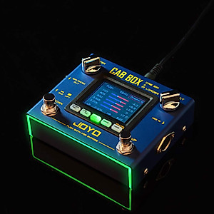 JOYO R-08 Cab Box Cabinet Modeling Pedal Bundle with JP-02 DC 9V 12V 18V Pedal Power Supply