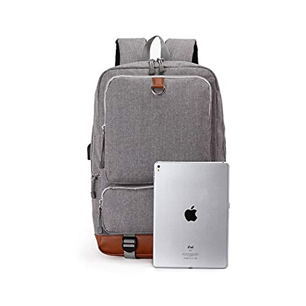 Gengx Unisex Student Canvas Bookbag NASA Novelty Daypack-Durable Travel Bagpack Lightweight Rucksack for Teen